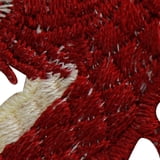Red Chinese Loong Embroidery Applique Dragon Applique Sew on Applique ...
