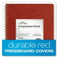 Computation Book, Quadrille Rule, Brown Cover, 11.75 X 9.25, 76 Sheets ...