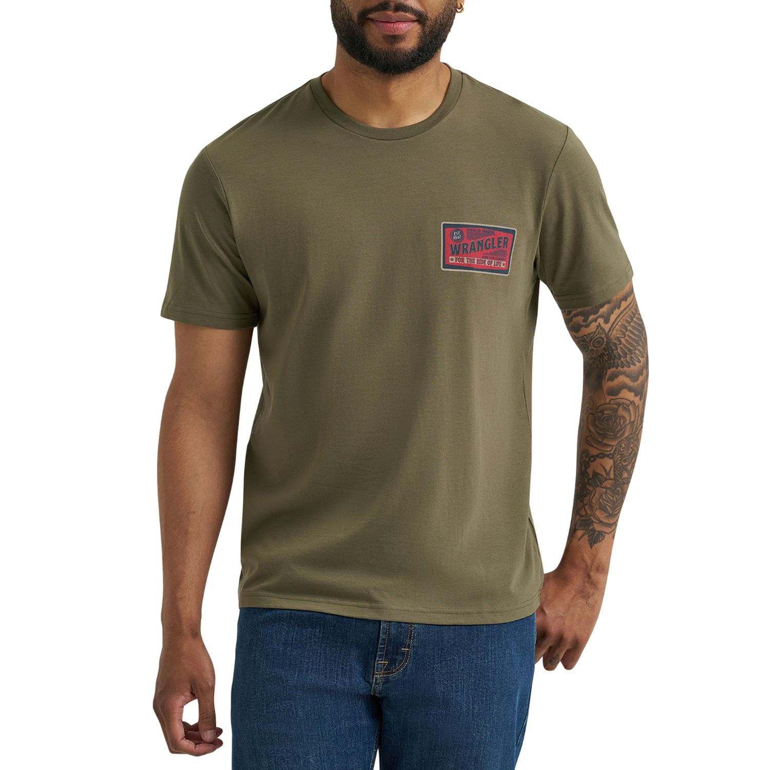 Click here for Wrangler Mens Graphic Short Sleeve Tee Shirt prices