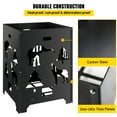 SKYSHALO Burn Barrel, 21x21x27 inch Burn Cage, Carbon Steel Cage ...