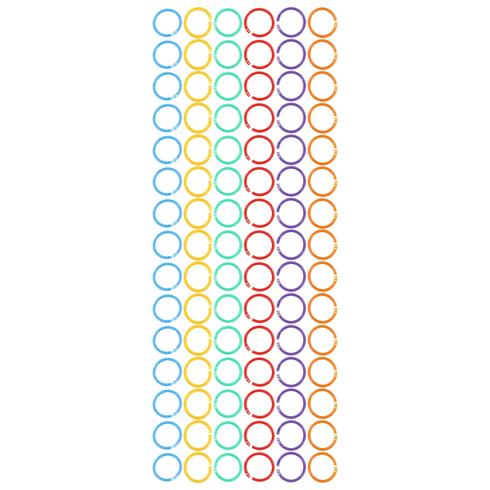 Click here for Unbranded Plastic Loose Leaf Binder Rings  Multico... prices