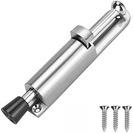 SICED Metal Spring Door Stop, Foot Operated Door Stop, Spring Door Stop ...