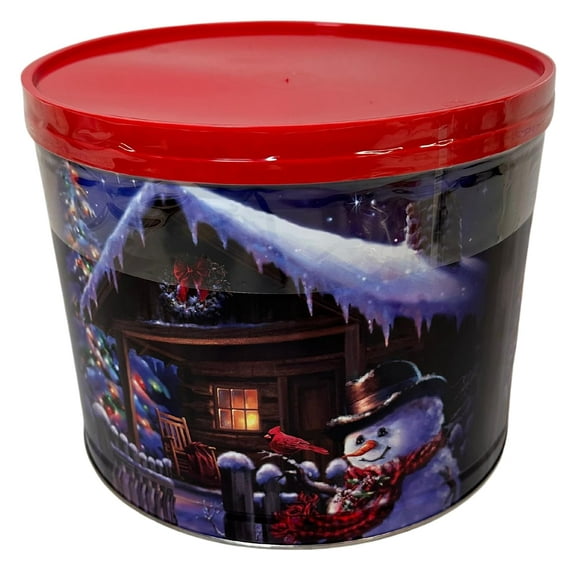 Holiday Popcorn Tins