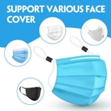 Cord Locks for Mask, Elastic Adjuster Silicone Cord Stopper No-Slip ...