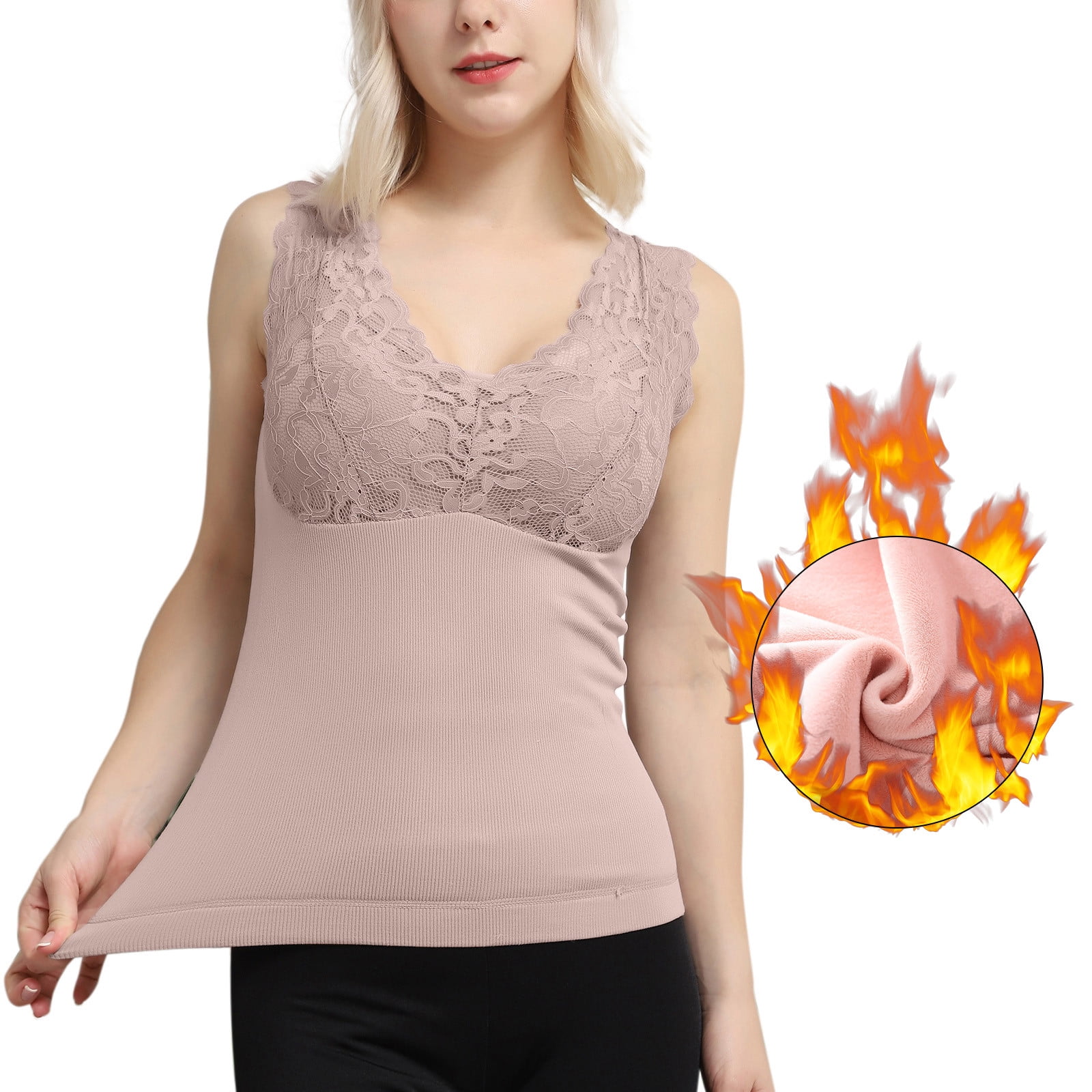 Click here for Bmisegm Sleeveless Thermal Shirts For Women With B... prices