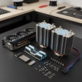10 Coppered Heat Pipe GPU Cooling For V100/P100 SXM2 Server ...