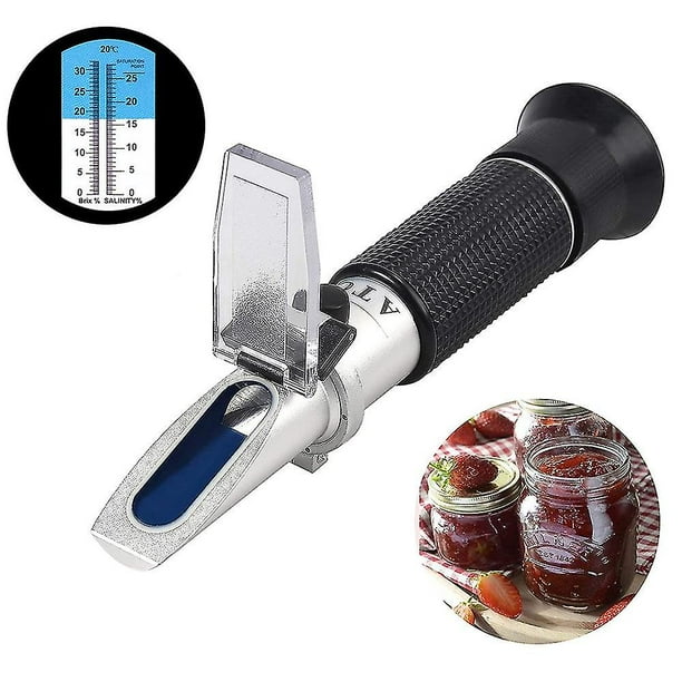 Brix Refractometer Portable Hand Held Sugar Content Measurement ...