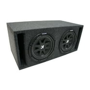 Universal Car Stereo Vented Port Single 10" Kicker Comp C10 Sub Box - 4 ...