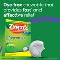 Zyrtec 24 Hour Allergy Relief Chewables, 10 mg Cetirizine HCl, 24 Ct ...