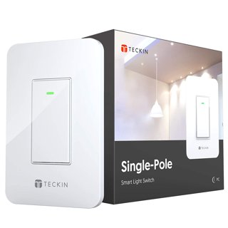 Switchmate Slim Voice-Activated Wire-Free Smart Switch, No Hub Required ...