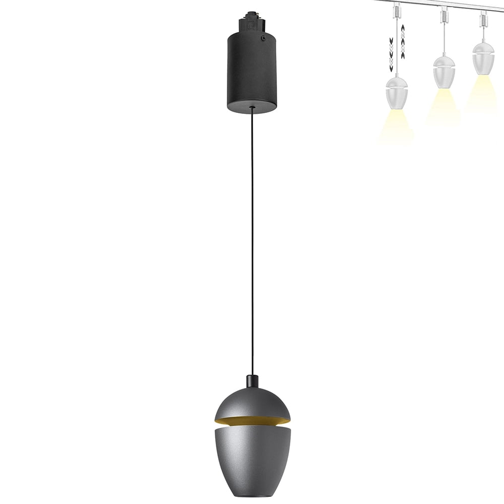 FSLiving 7W Adjustable Levitate Pendnat Light H-Type Retractable Lift ...