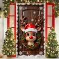 Christmas Door Cover Holiday Decoration Door Cover Holiday Party ...