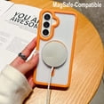 Dteck Magnetic Clear Case for Samsung Galaxy A17 5G, Compatible with ...