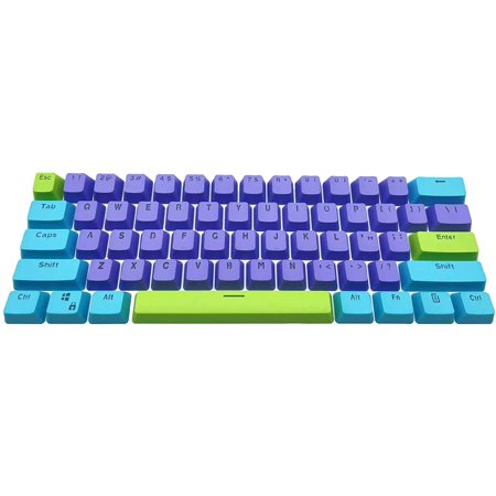Keycaps 60 Percent Backlit OEM Profile Key Caps Cover Set 61 Layout ...