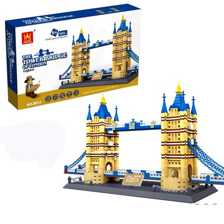 puzzle spelling London twin bridges stereo assembly building children's ...