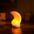 Urban Shop Mini Himalayan Salt Lamp Moon Glow Crystal - Walmart.com