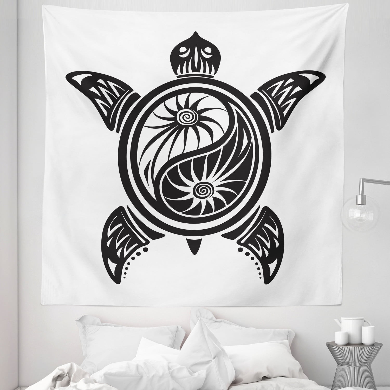 Turtle Tapestry, Ying Yang Inspired Ornamental Design on the Shell of ...
