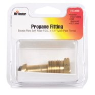 Mr. Heater 7/8 in. D Brass Female P.O.L. x Male Plug Propane Cylinder ...