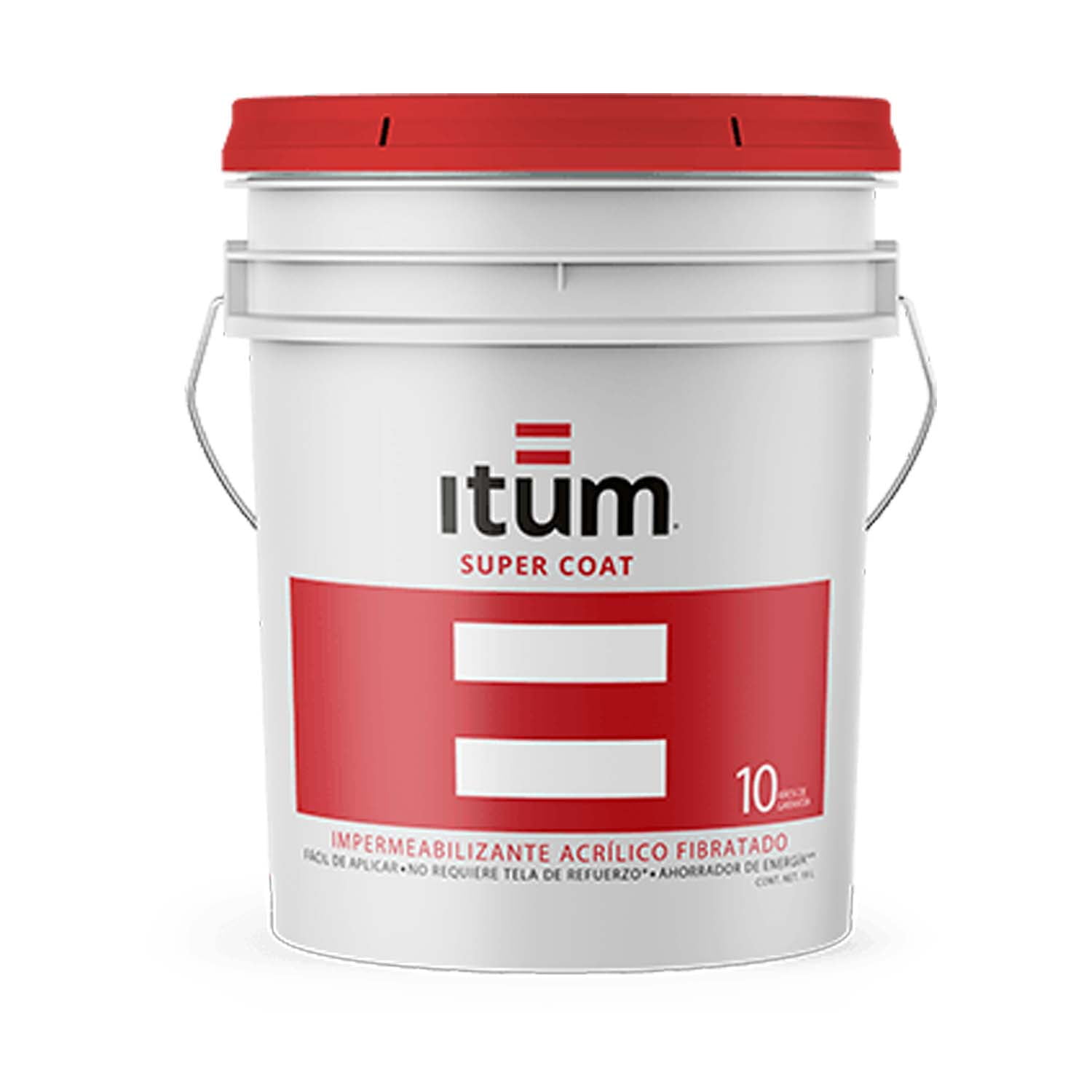 Impermeabilizante Super Coat Fibratado 10 años ITUM Bote 19 Lt | Bodega ...