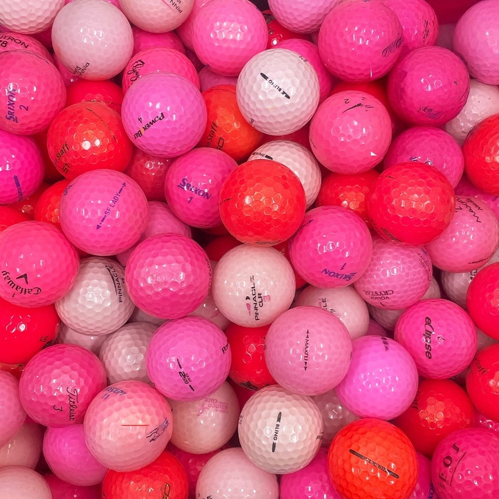 Click here for 48 Mix 5a Pink By Mulligan Golf Balls - Used Golf... prices