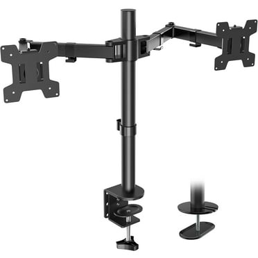 WALI Single Monitor Desk Mount Fits Screen up to 27 inch, Adjustable ...