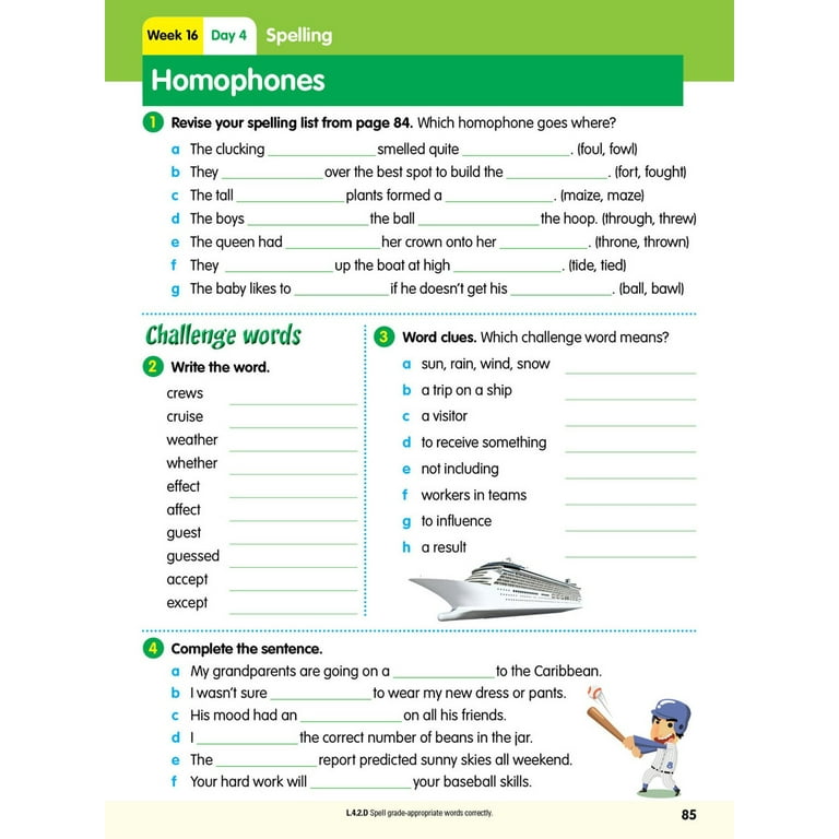 Fourth Grade Reading Skills