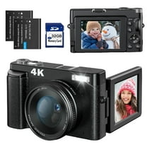 HHD Digital Camera 64MP 4K Vlogging Camera for Photography with 18x ...