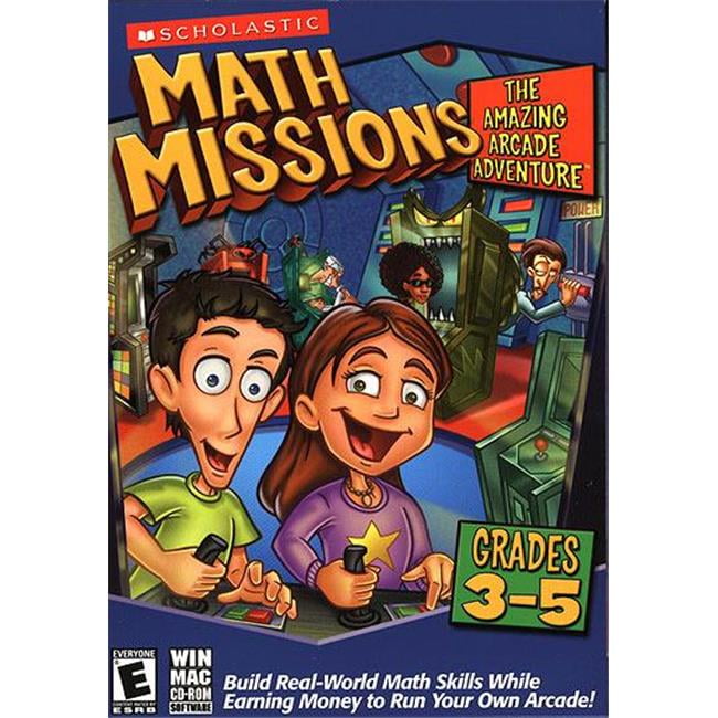 Scholastic 216061 Math Missions- The Amazing Arcade Adventure -Grades 3 ...