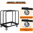 2IN1 Steel Panel Truck Cart, Lumber Cart Drywall Dollies Cart，1500LBS ...