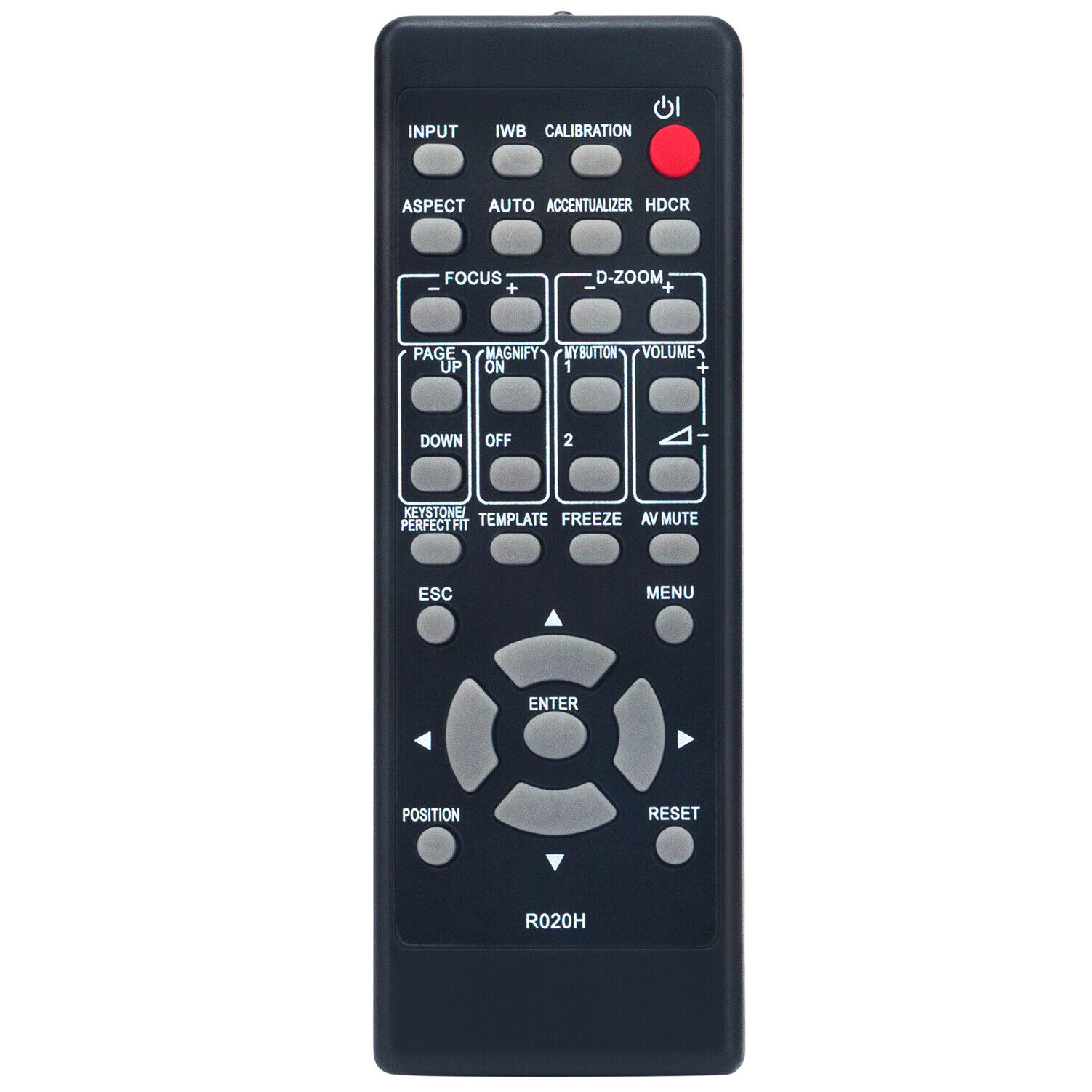R020H Replace Remote Control for Hitachi Projector CP-AX2503 CP-AX3003 ...