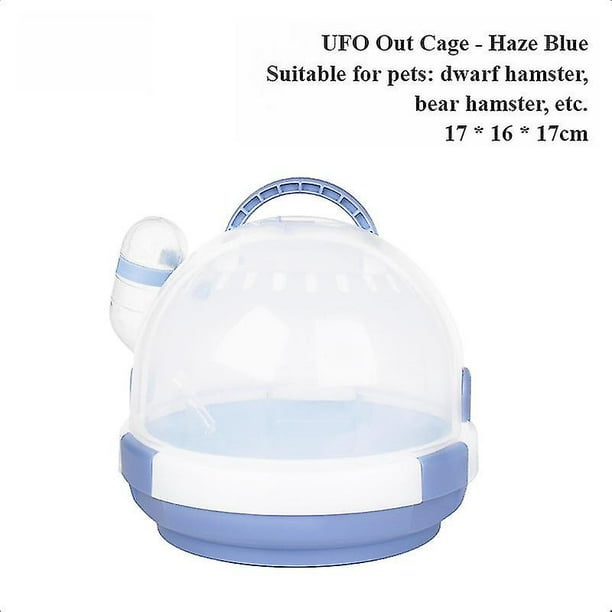 Hamster Cage With Golden Bear Hut Ufo Special Breeding Box Easy To ...