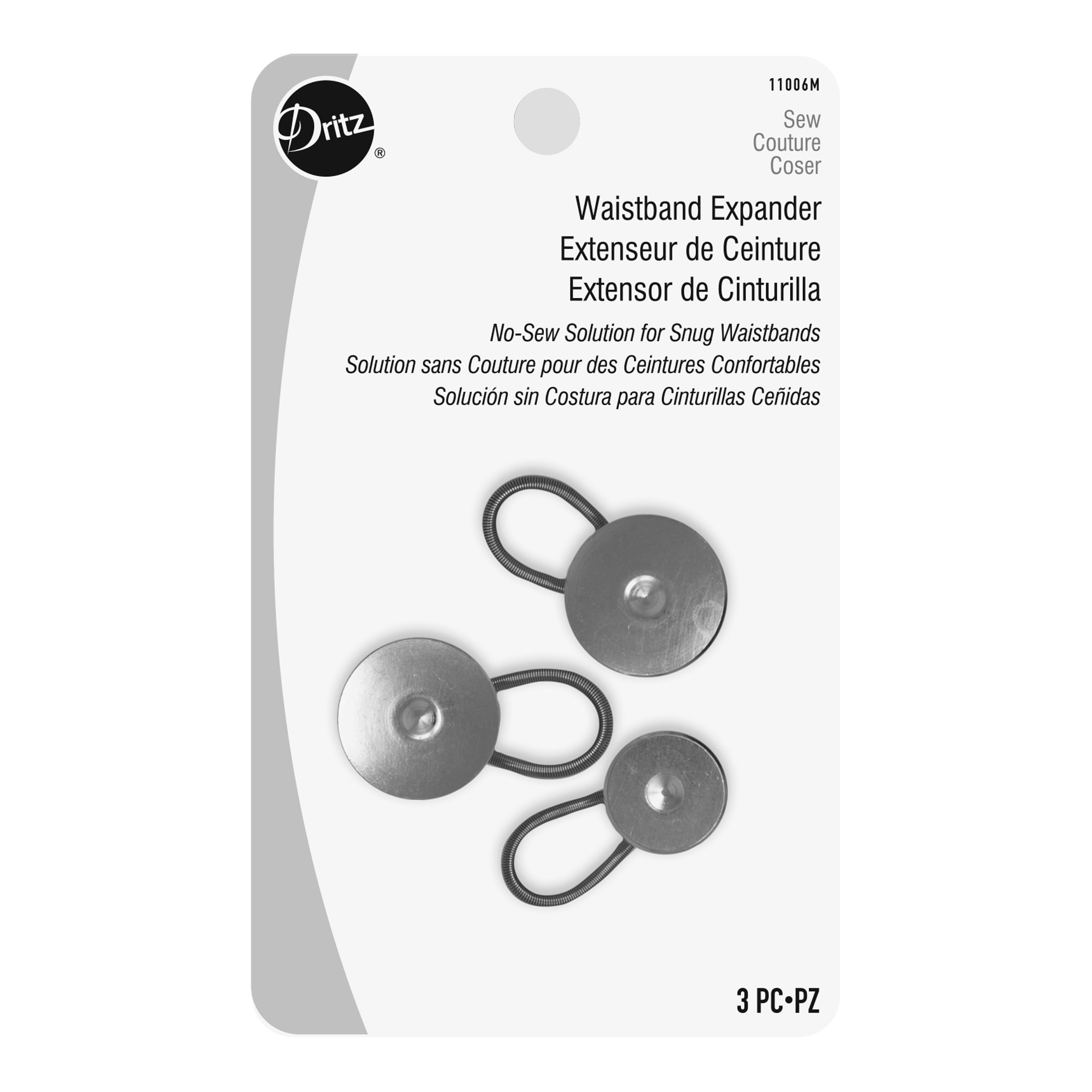 Dritz Waistband Expander Value Pack, 3 Count - Walmart.com - Walmart.com