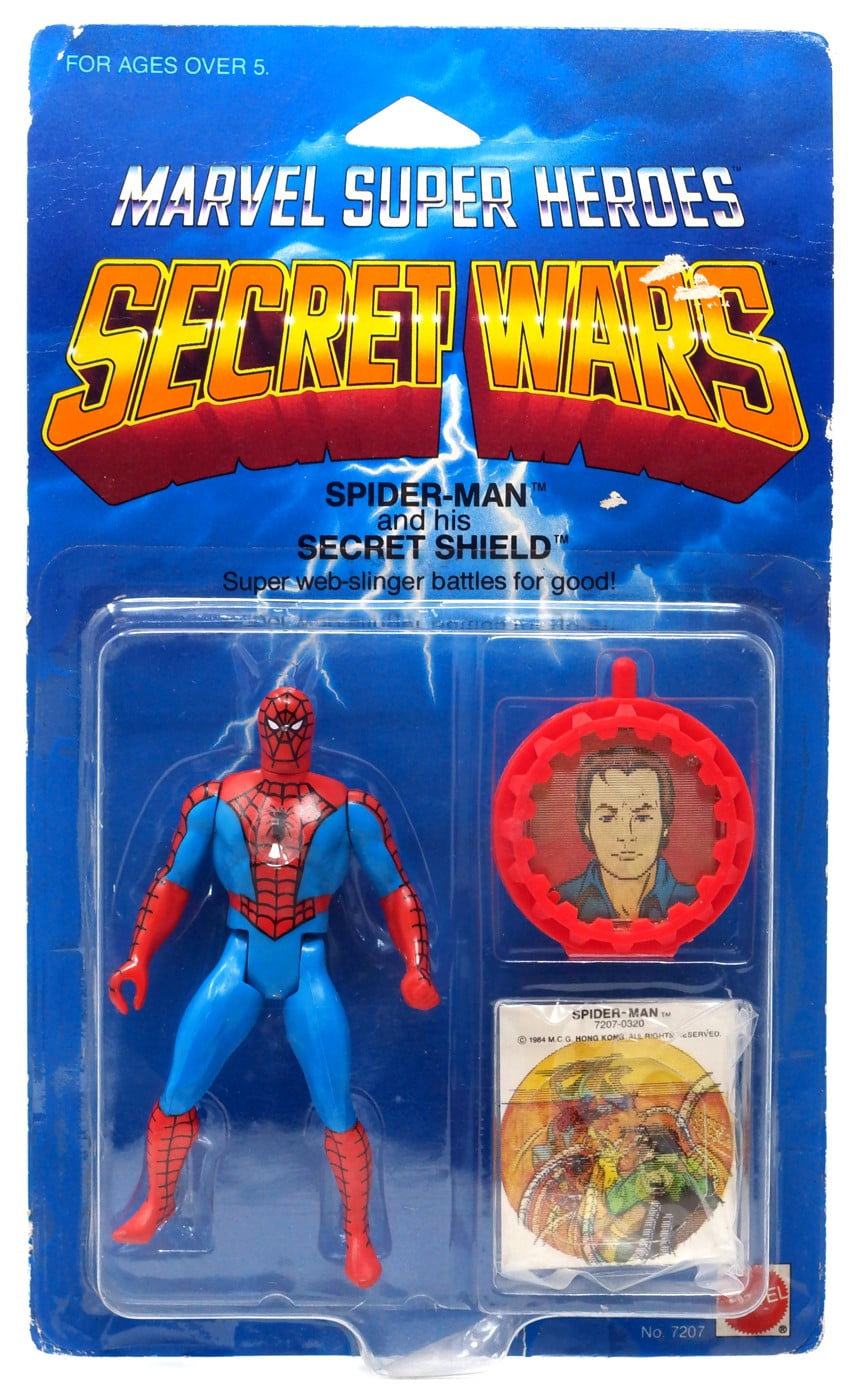 Spider-man Action Figure Secret Wars Marvel Super Heroes 1984 Mattel ...