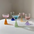 Artistic Glass Cup Decorative Glass Cup Creative Wine Cup Colorful ...
