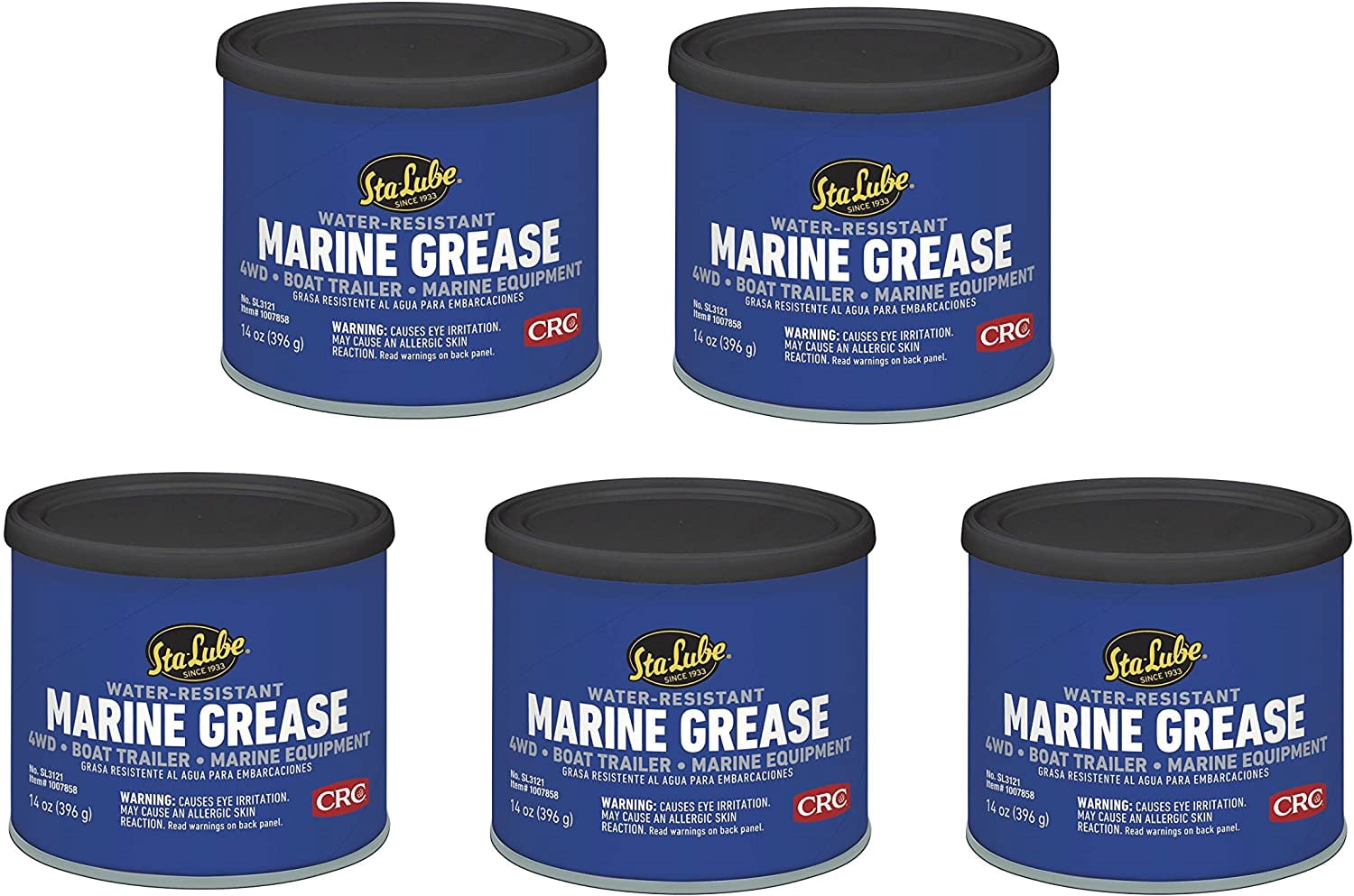 Sta-Lube SL3121 Marine Boat Trailer and 4 x 4 Wheel Bearing Grease - 14 ...