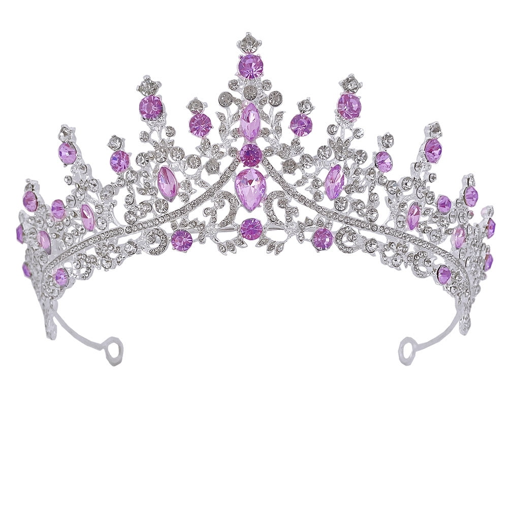 Purple Tiara Background