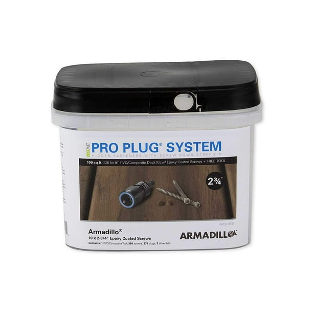 Starborn Pro Plug System for Armadillo Decking - 100 Square Feet ...
