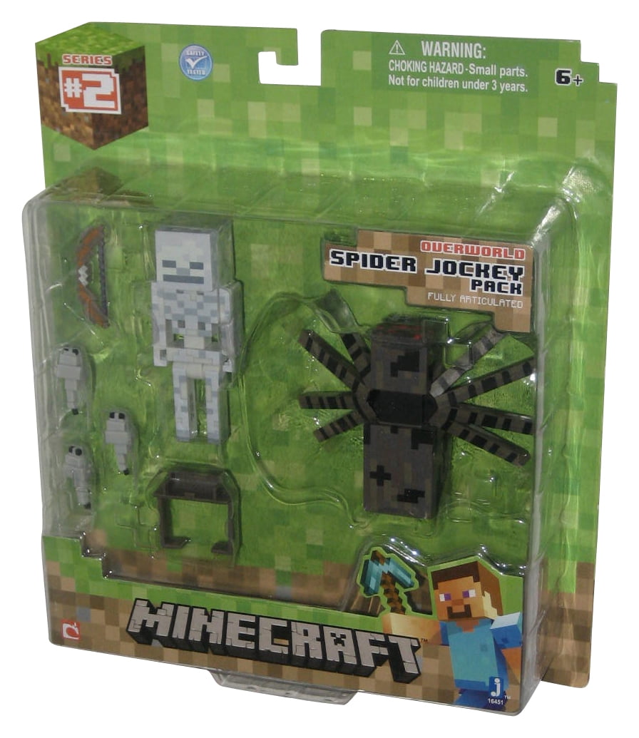 Minecraft Toys Series 2 Spider Jockey