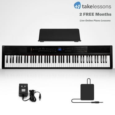 Alesis Recital 88-Key Digital Piano with Full-Sized Keys - Walmart.com