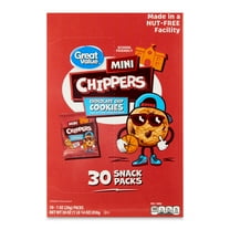 Great Value Mini Alphabet, Chippers & Oatmeal Cookies Variety Pack, 30 ...