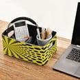 2 Pcs Foldable Felt Storage Bins Decorative Fabric Organizer Baskets ...