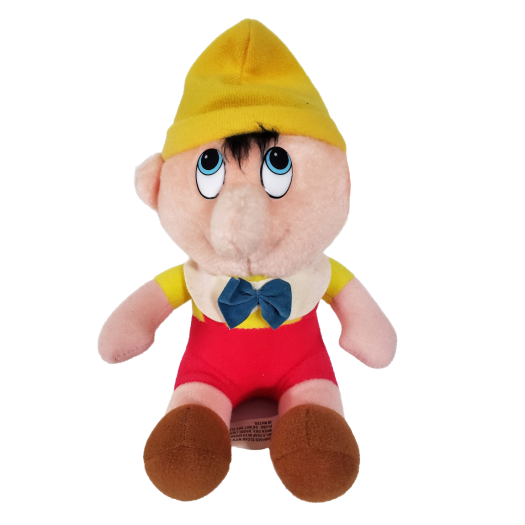Vintage Walt Disney Animated Classic Film Plush Pinocchio Stuffed ...