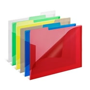 Classification Folders 2 Dividers Legal Size Six-Section Top Tab ...