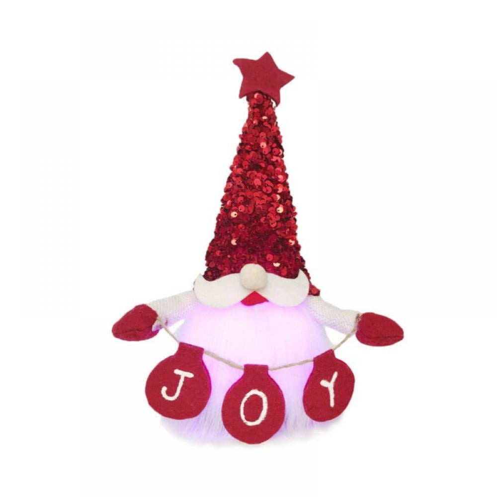 Buy Christmas Gnomes Lighted Handmade Tomte Swedish Plush with Shining ...