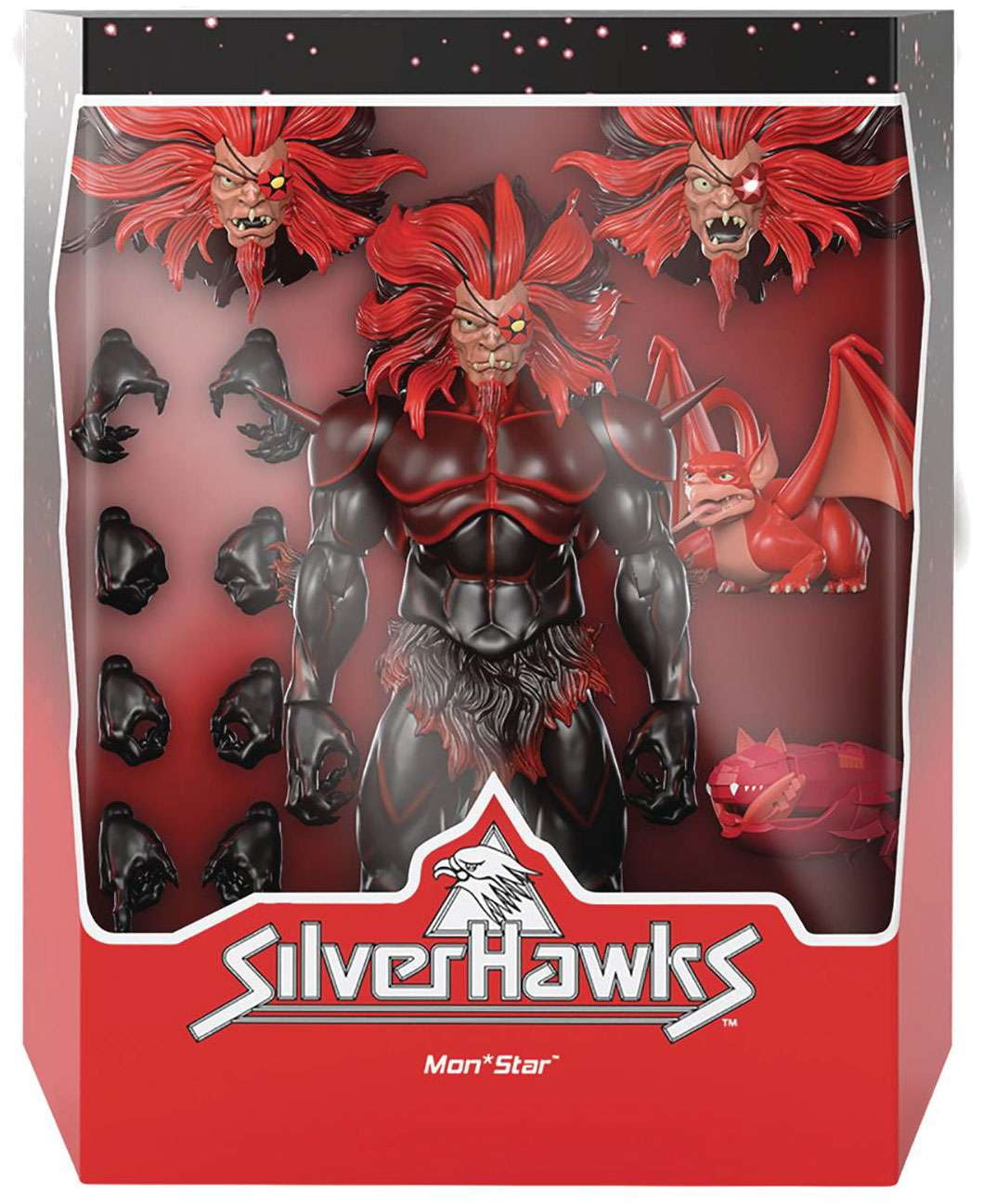 Silverhawks Ultimates Monstar Action Figure (Pre-Transformation ...