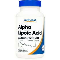 Alpha Lipoic Acid 600mg, 120 Capsules - Made In USA, 100% Money Back ...
