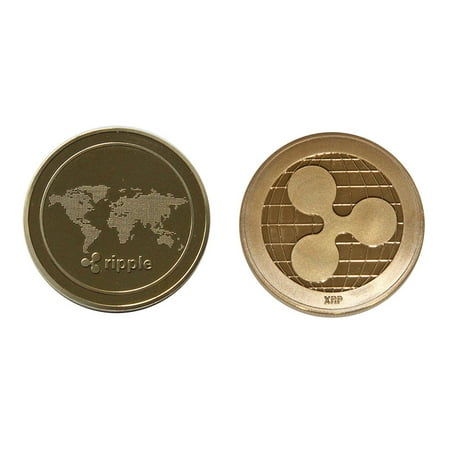 Gold & Silver&Coppery Ripple Commemorative Round Collectors Coin XRP ...