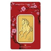 Perth Mint 1 oz Gold Bar - Quality Australian Outback Bullion (In Assay ...