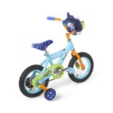 Bluey 12-Inch Kids BMX Bike with Training Wheels, Plush Bag, Steel ...