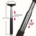 Ergonomic Retractable Car Window Cleaning Sponge Brush - Compact ...